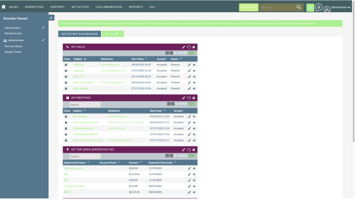 How to customize SuiteCRM theme - SuiteCRM Marketplace Reseller
